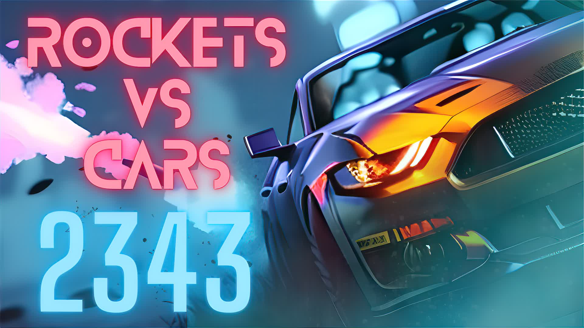 Cyber Rockets VS Cars 2343 [ sytex_co ] – Fortnite Creative Map Code