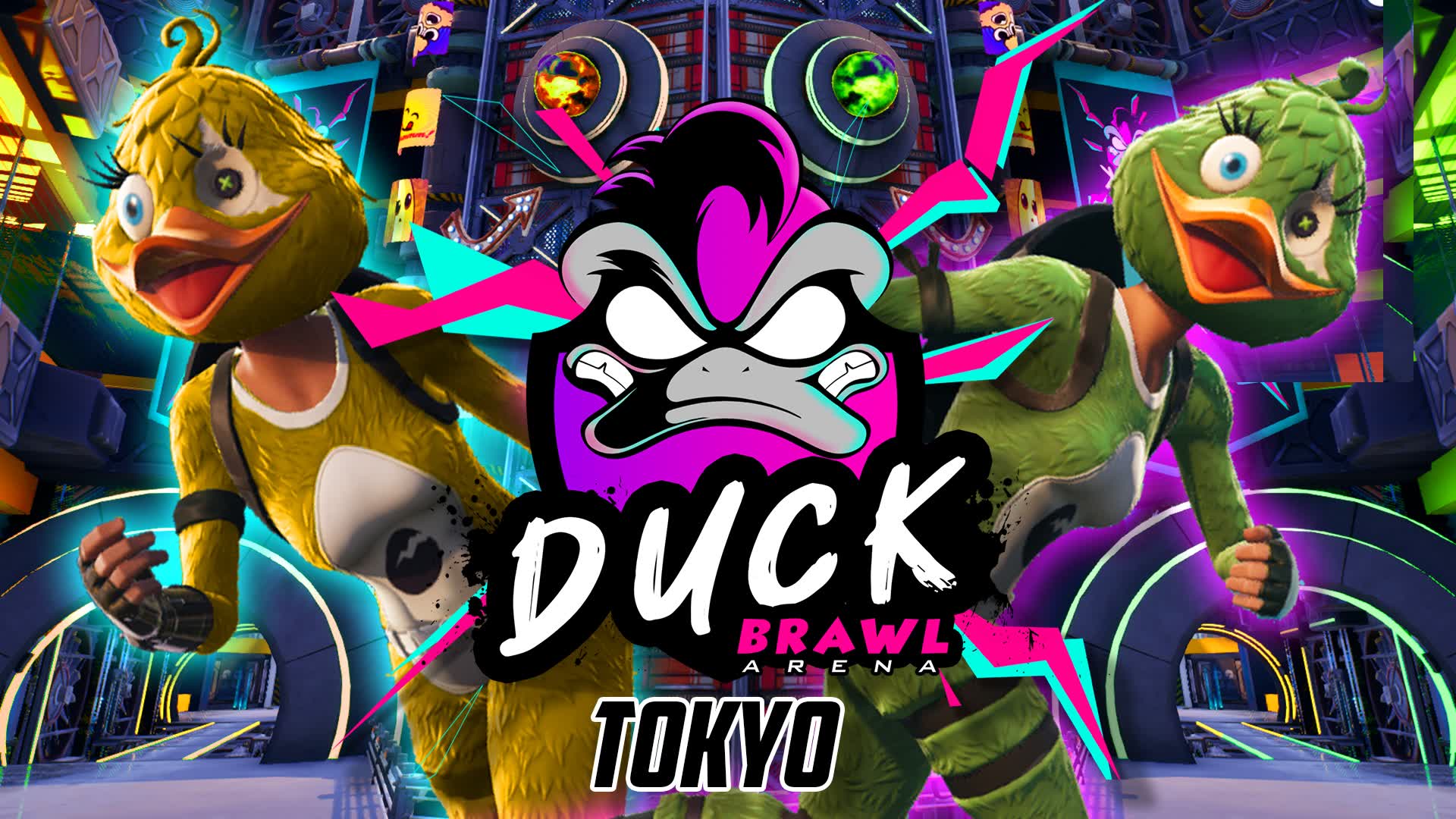 Duck Brawl Arena / Tokyo [ argus_planet ] – Fortnite Creative Map Code