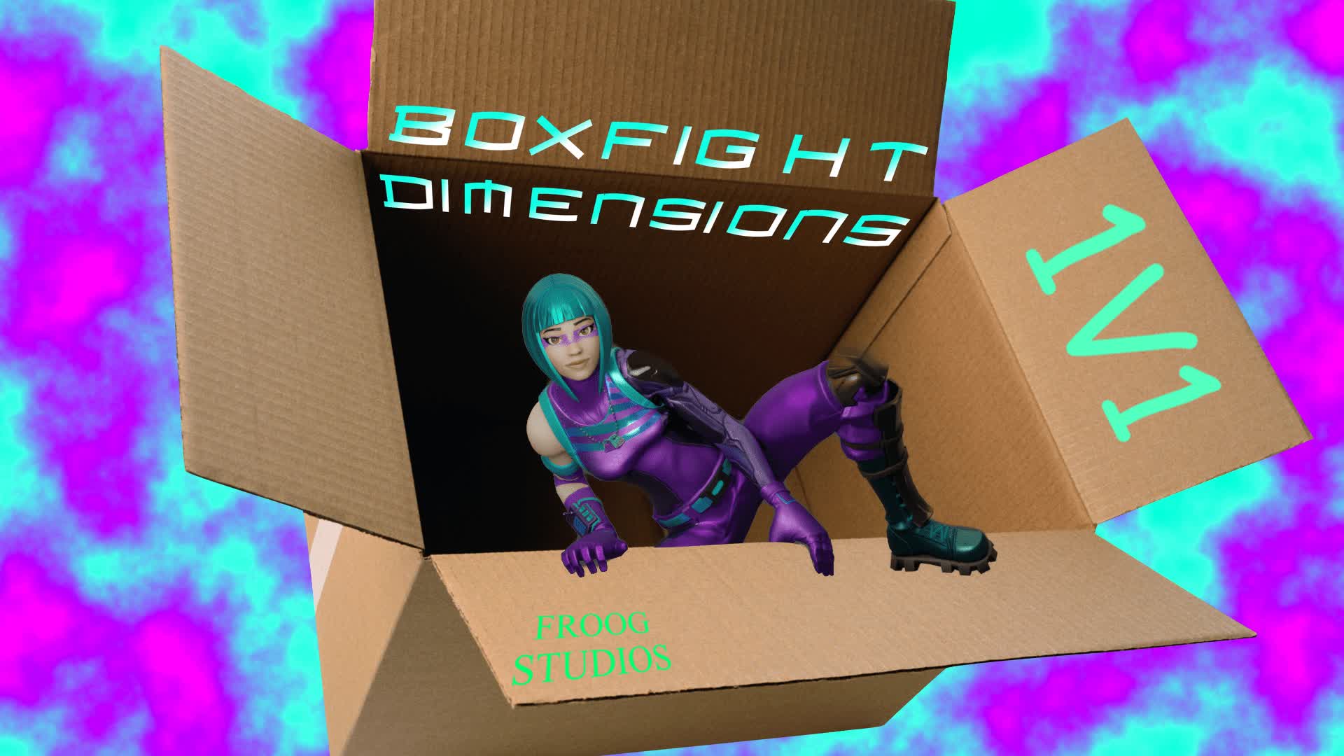 BOXFIGHT DIMENSIONS 1V1 [ froog ] – Fortnite Creative Map Code