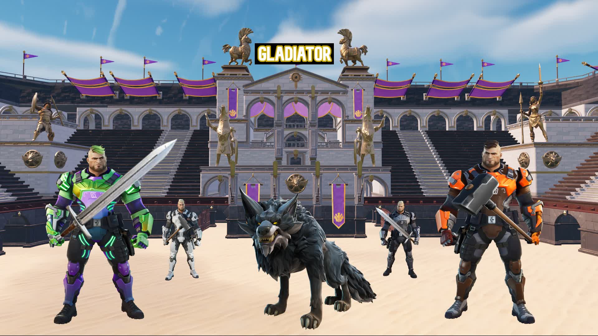 ⚔️ Gladiator [ 3erbyt ] – Fortnite Creative Map Code