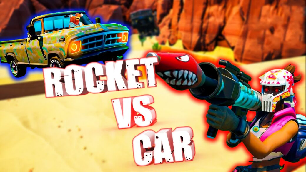 DESERT ROCKETS VS CARS [ spiker ] – Fortnite Creative Map Code