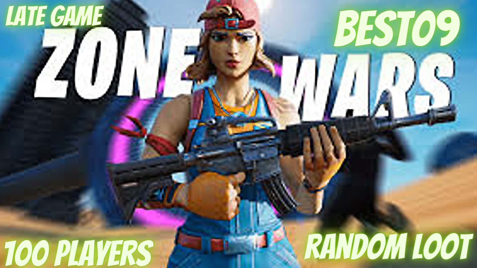 100 Player Desert Zone Wars [ best09 ] – Fortnite Creative Map Code
