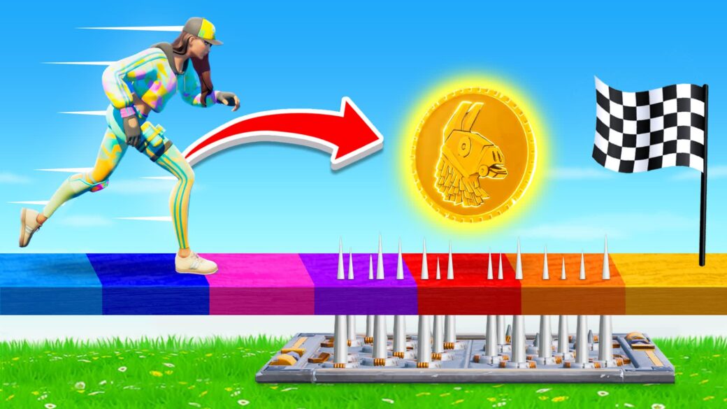 50 LEVELS TROLLRUN [ jfs ] – Fortnite Creative Map Code