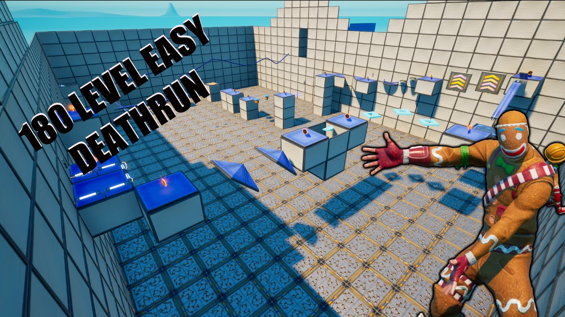 180 level easy deathrun [ fankimonkey ] – Fortnite Creative Map Code