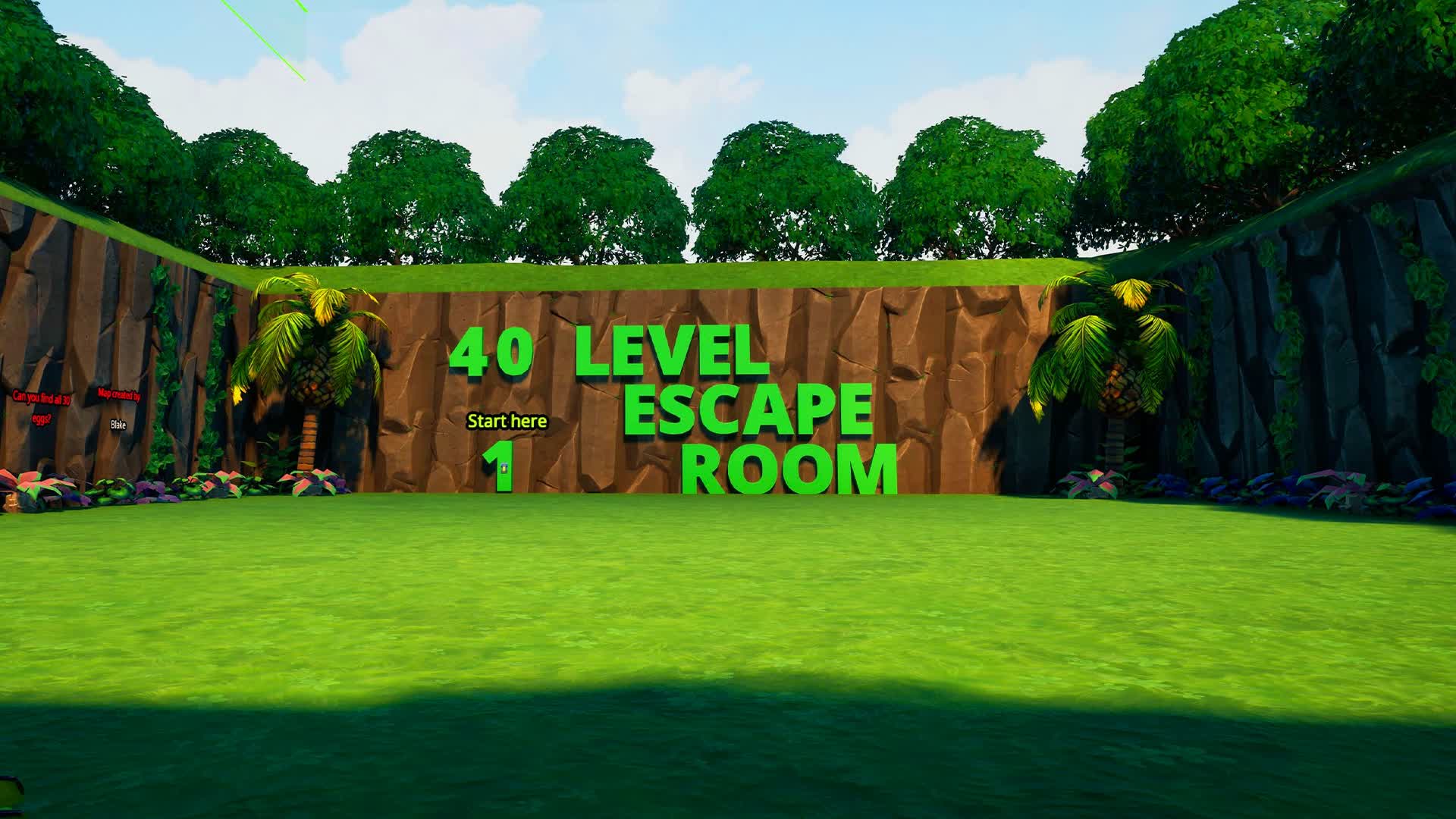 40 Level Escape Room [ pun69 ] – Fortnite Creative Map Code