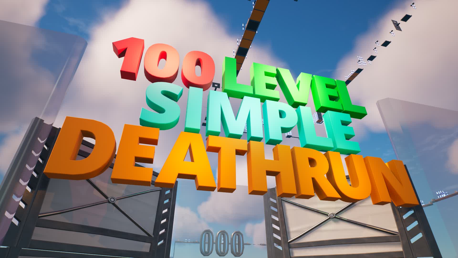 100 LEVEL SIMPLE DEATHRUN [ kakuni ] – Fortnite Creative Map Code
