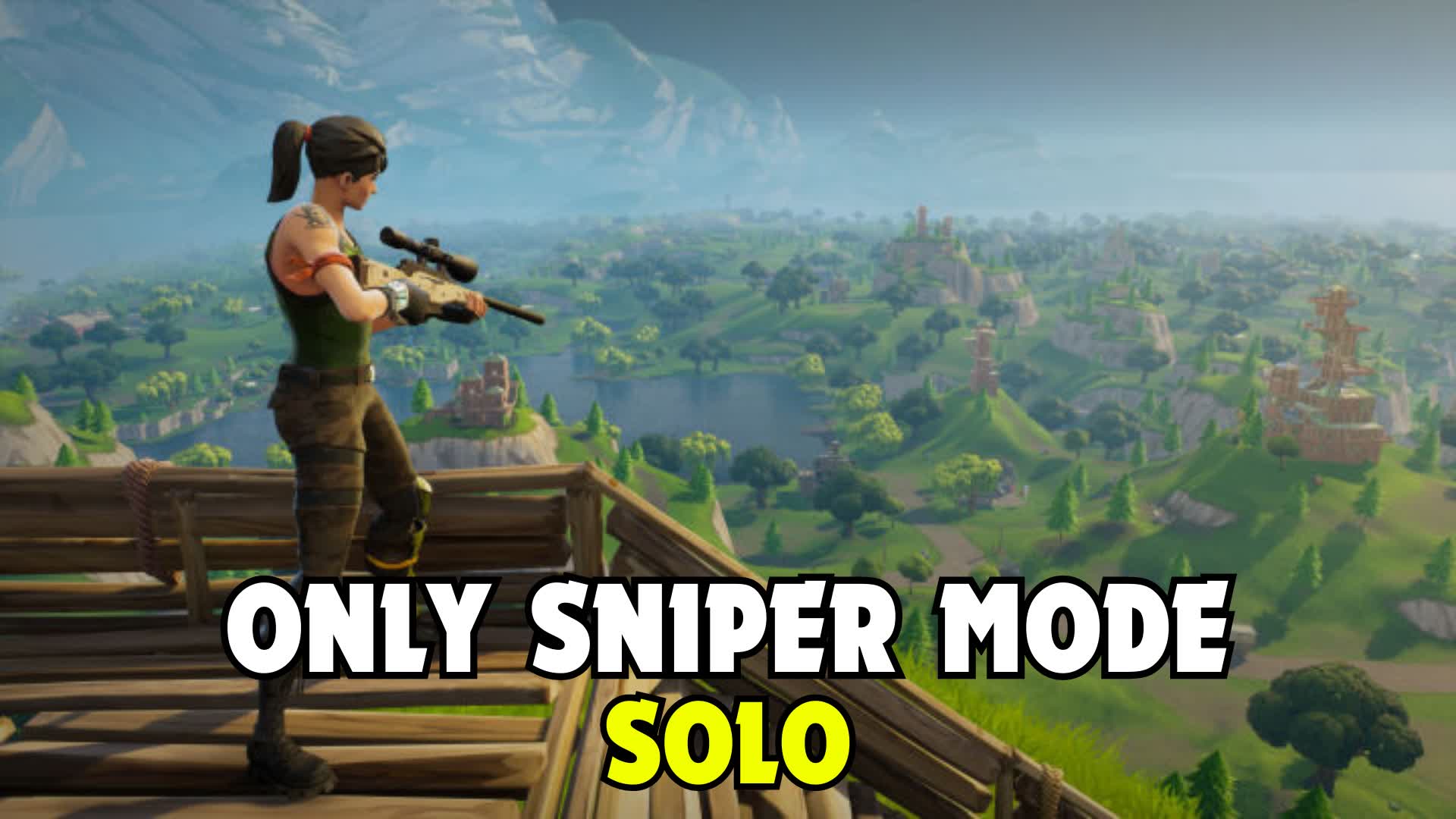 🌟 ONLY SNIPER BATTLE ROYALE! 🌟 [ liptonus ] – Fortnite Creative Map Code