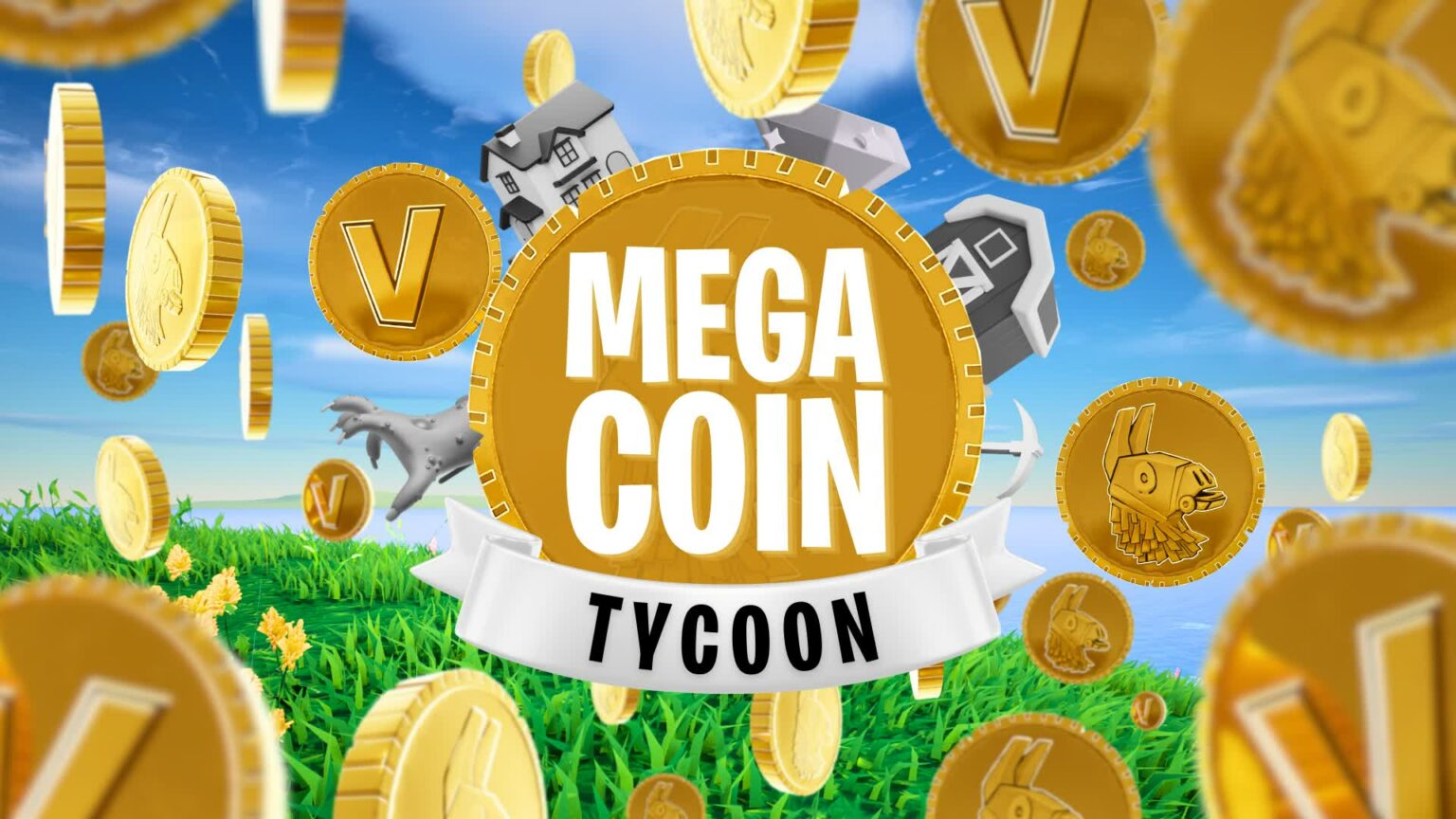 MEGA COIN: Tycoon [ johnnyblueprint ] – Fortnite Creative Map Code