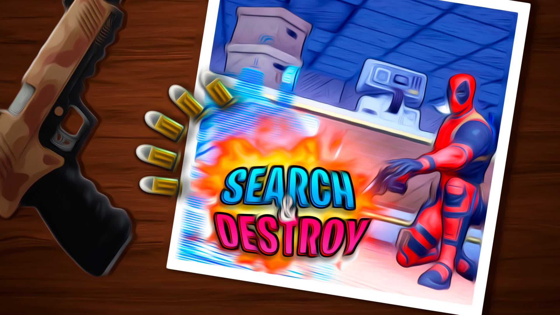 Office - Search & Destroy [ ilerezg ] – Fortnite Creative Map Code