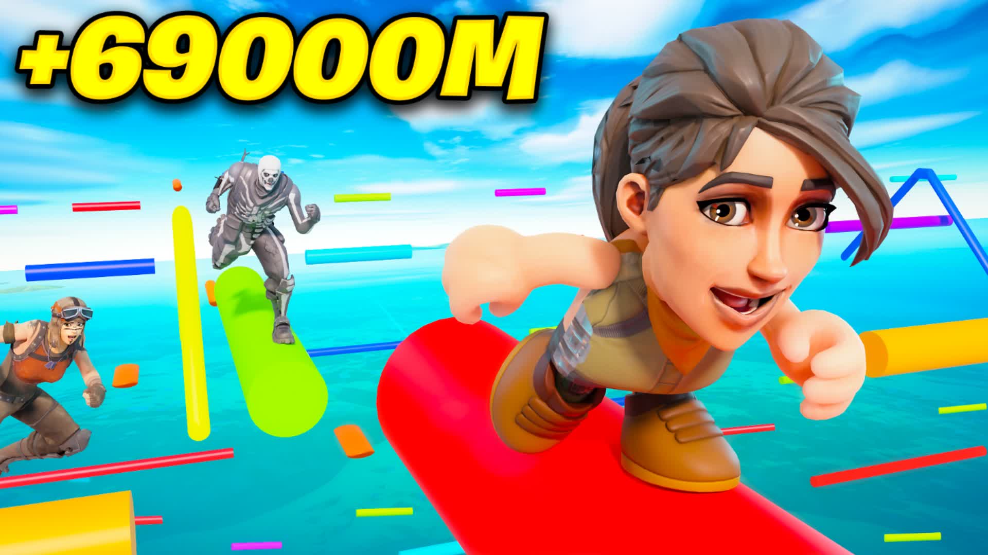 ONLY UP! THE LINE [ iiiSAndman ] – Fortnite Creative Map Code