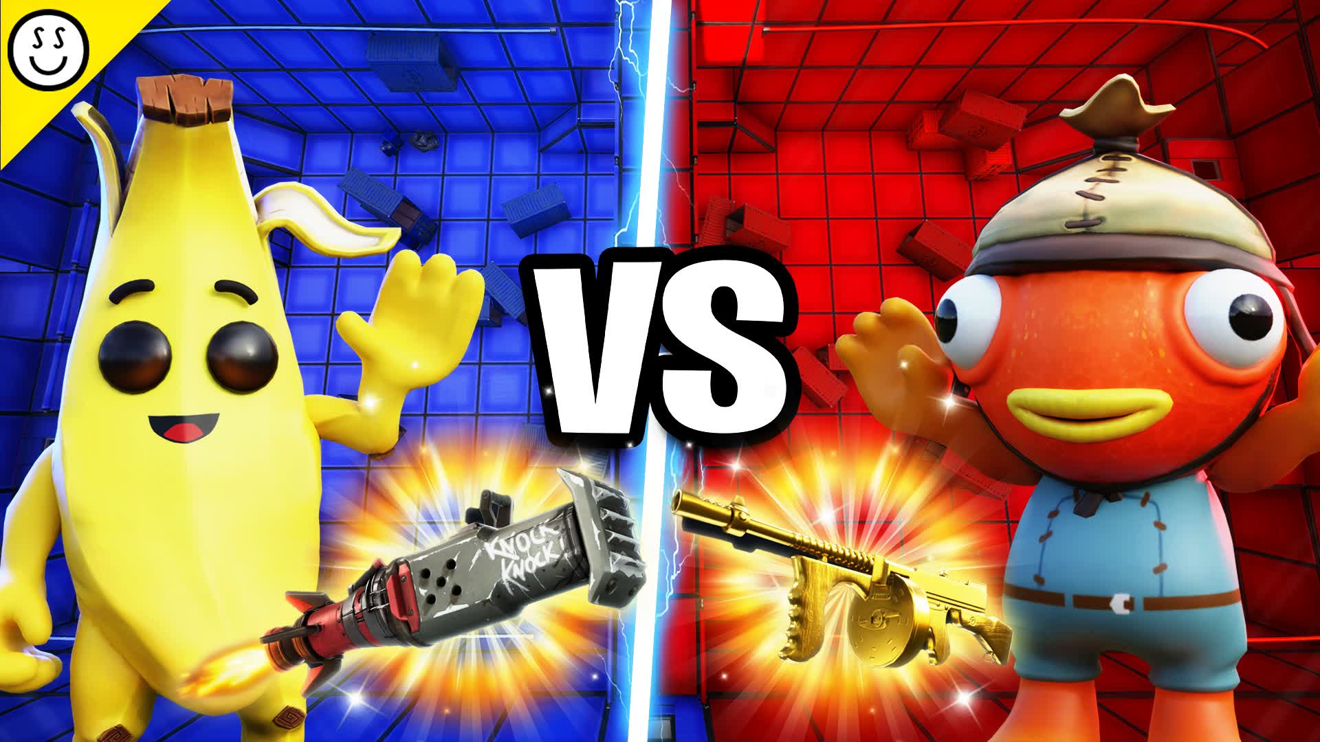 CHIBI RED VS BLUE [ surprise ] – Fortnite Creative Map Code
