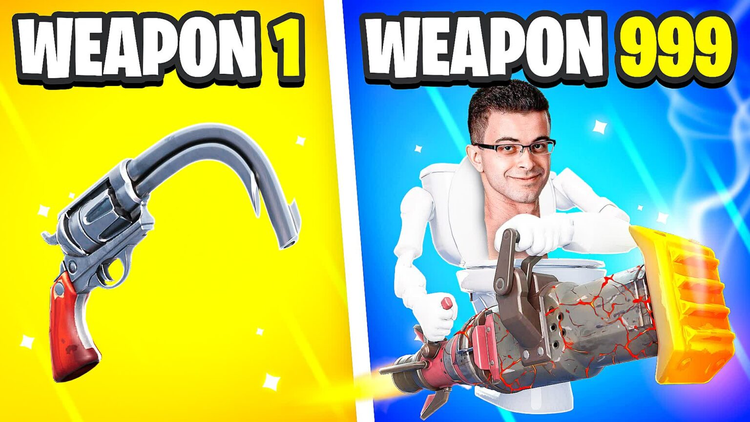 🤣 MEME GUN GAME 💥 ONE SHOT [ notluc ] – Fortnite Creative Map Code