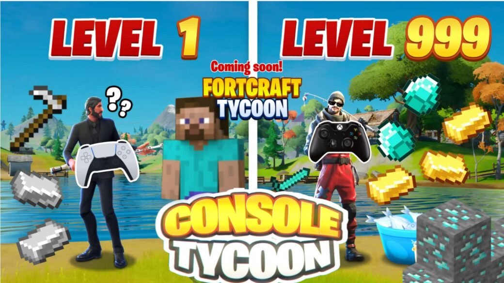 Console tycoon😱🎮 [ mlugi ] – Fortnite Creative Map Code