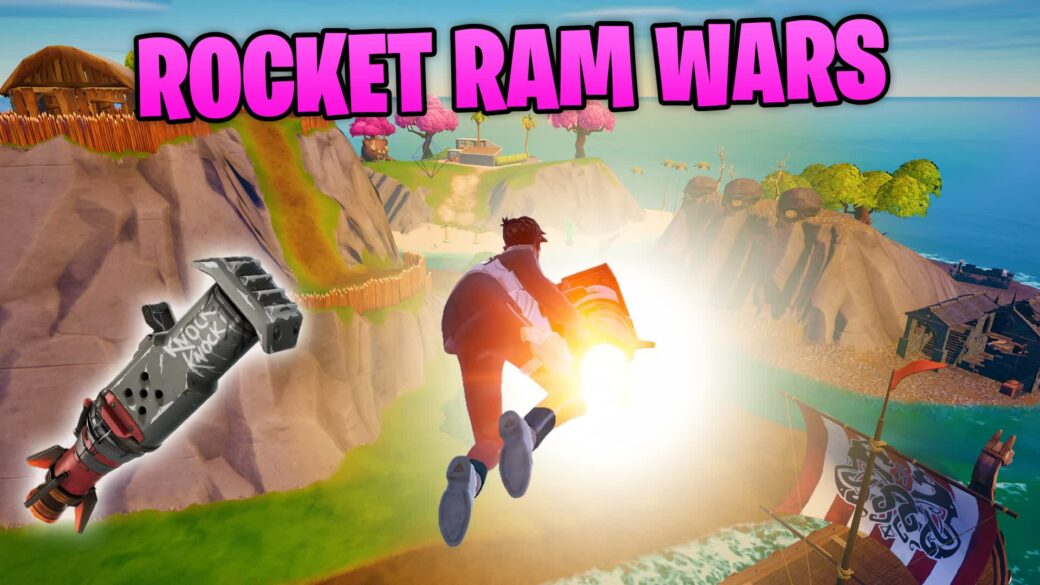 ROCKET RAM WARS - ZERO BUILD [ papa-w ] – Fortnite Creative Map Code