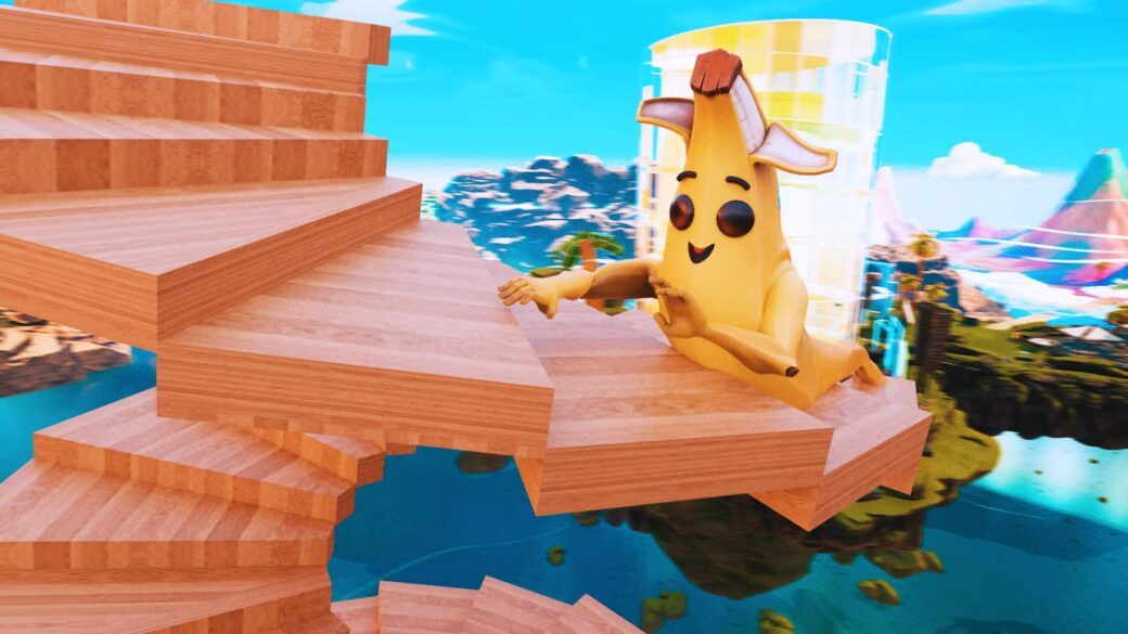 😱 climb 6000 stairs to VIP Obby !!! [ z3tr9 ] – Fortnite Creative Map Code