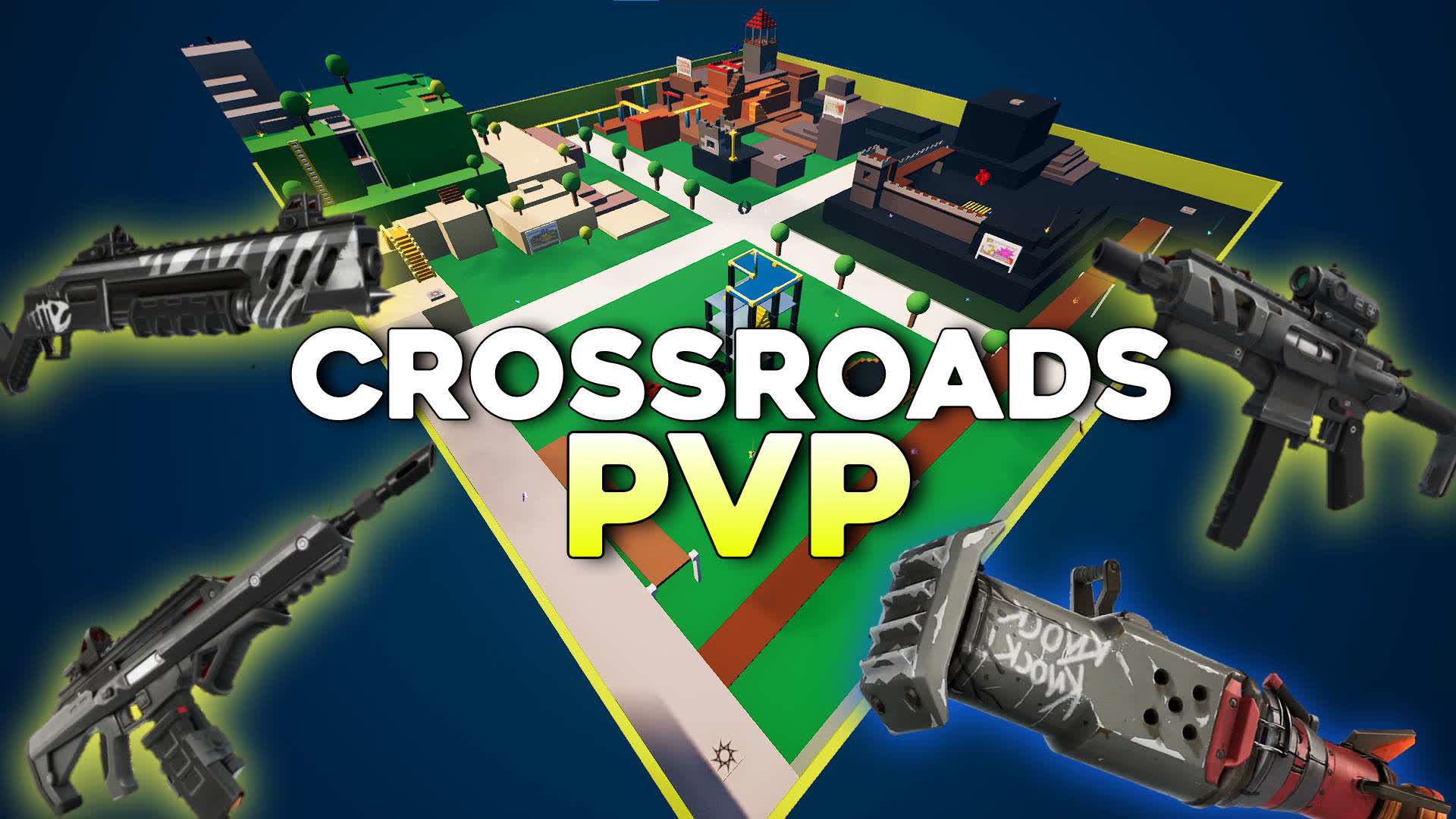 Crossroads PVP🔫 [ 5t5t5 ] – Fortnite Creative Map Code