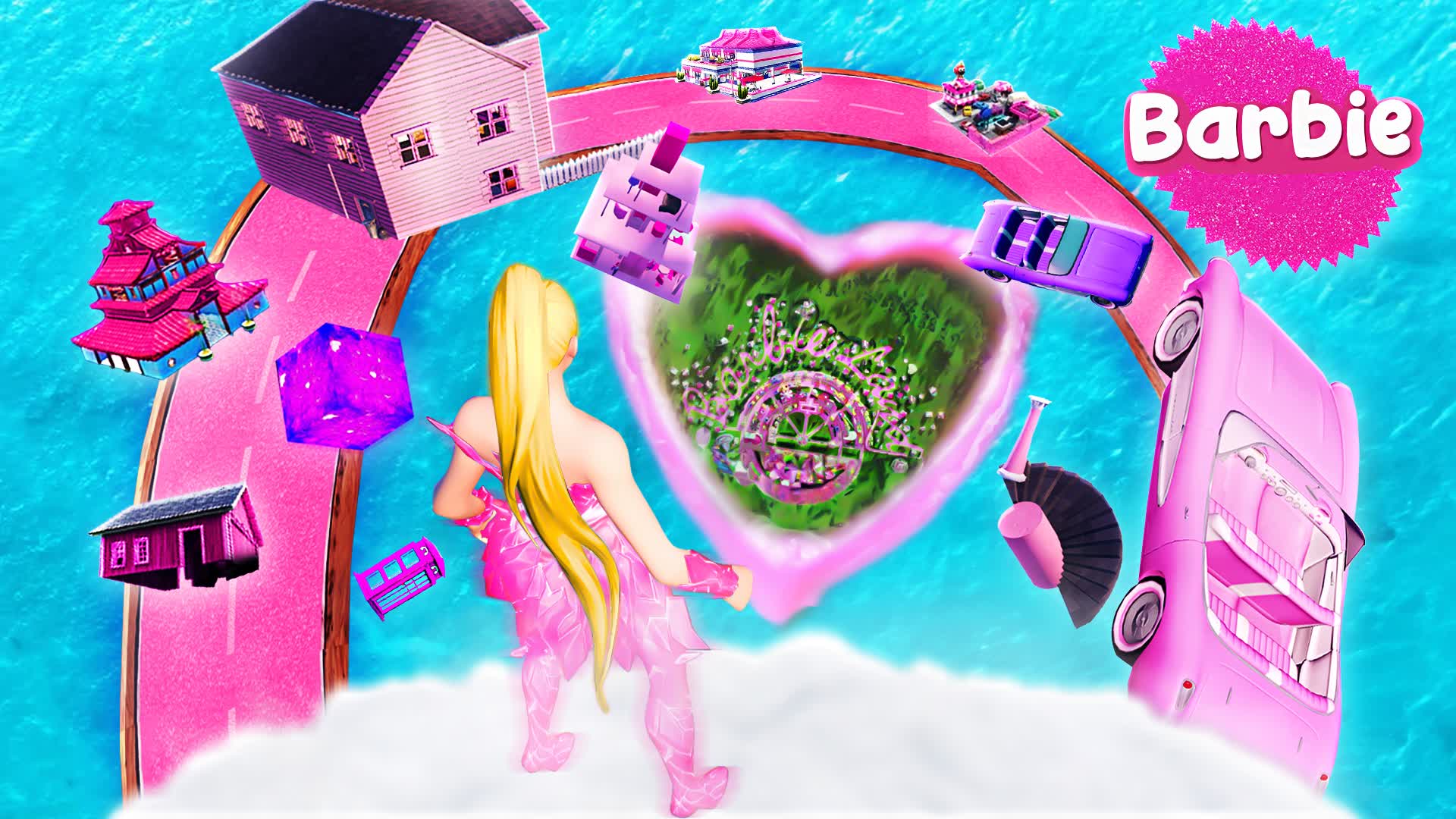 ONLYUP BARBIE! 🎀 [ cyc ] – Fortnite Creative Map Code