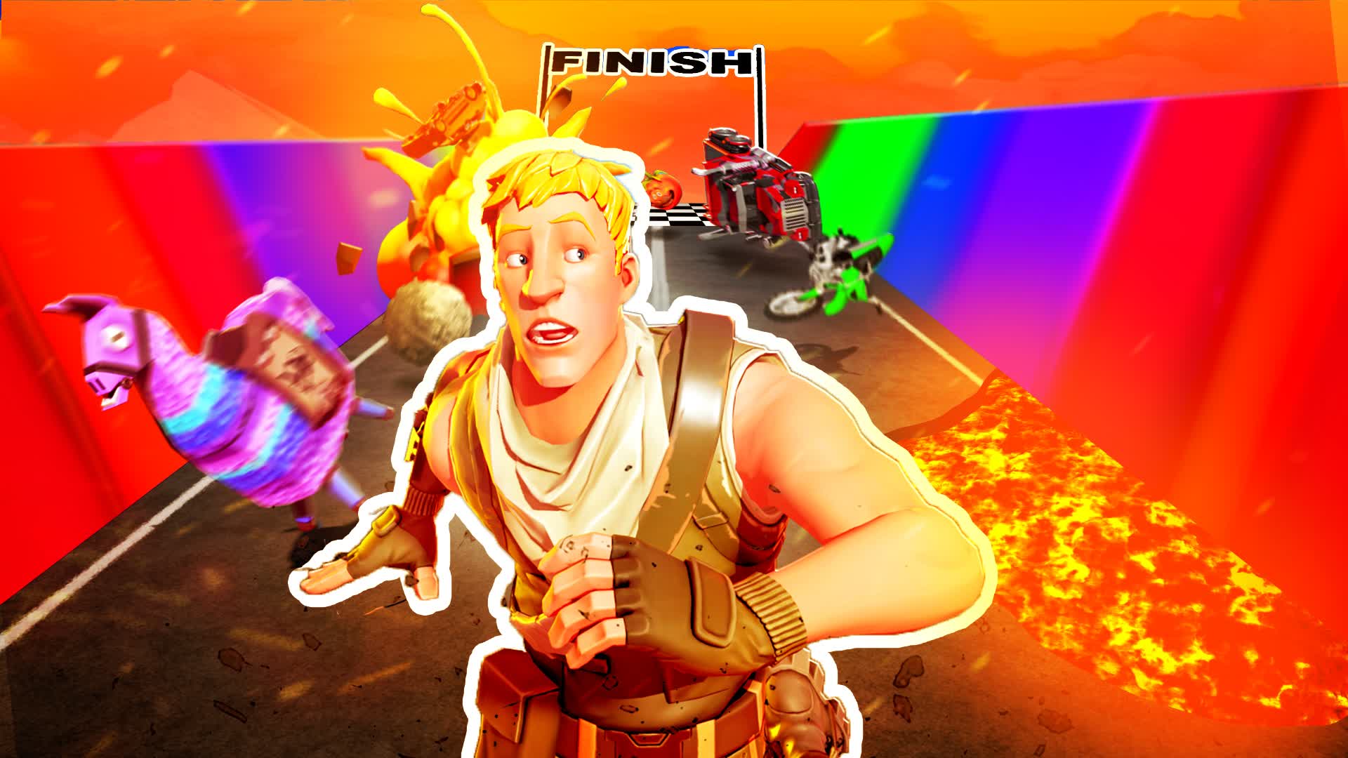 Mega Mortal Ramp Survival [ berttox ] – Fortnite Creative Map Code