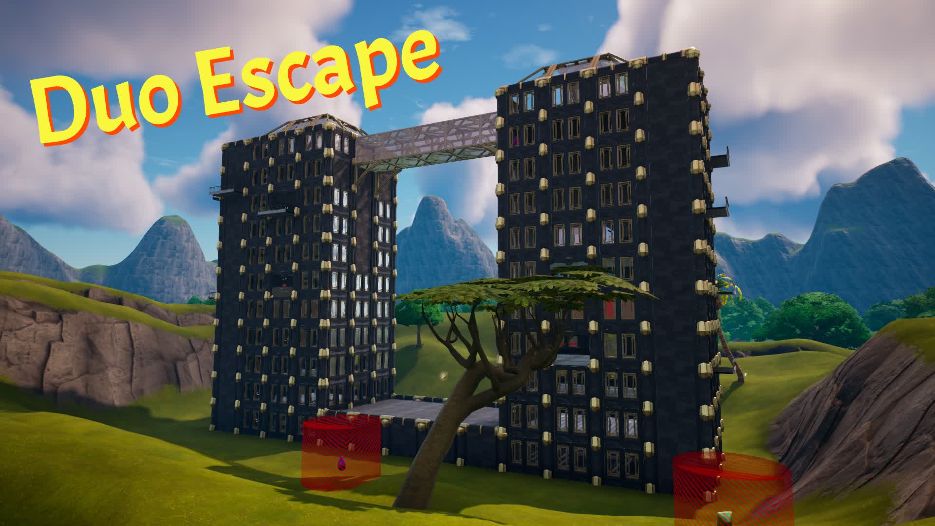 The Duo Escape - Twin Tower [ mskpa ] – Fortnite Creative Map Code