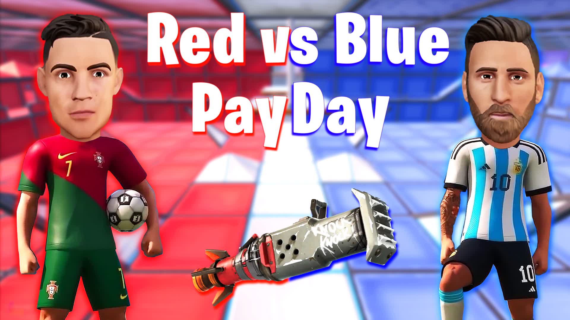Red Vs Blue Payday [ kzr ] – Fortnite Creative Map Code