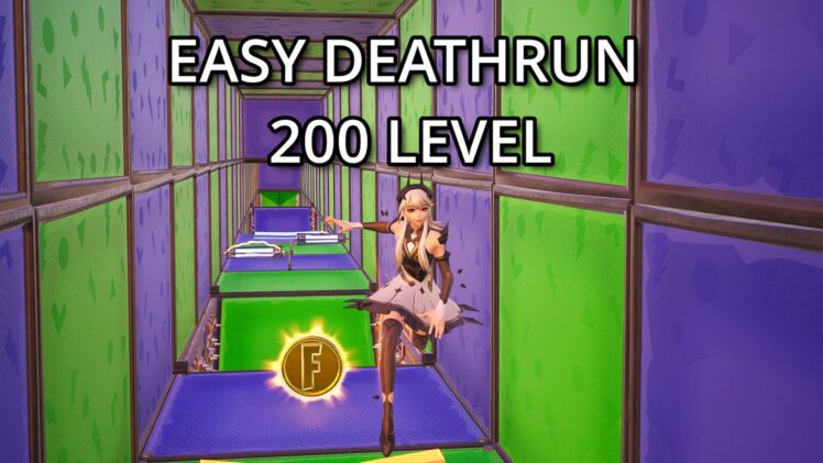 EASY DEATHRUN 200 [ metarou ] – Fortnite Creative Map Code