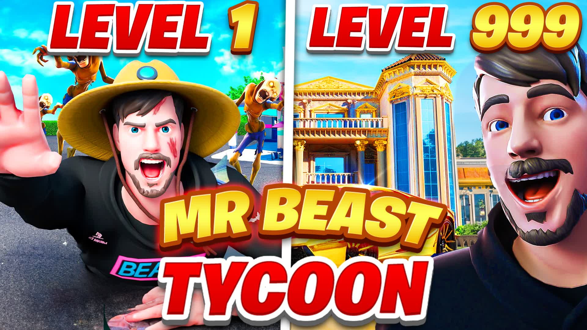 😍 MR.BEAST TYCOON 🆕 [ viralstudios ] – Fortnite Creative Map Code