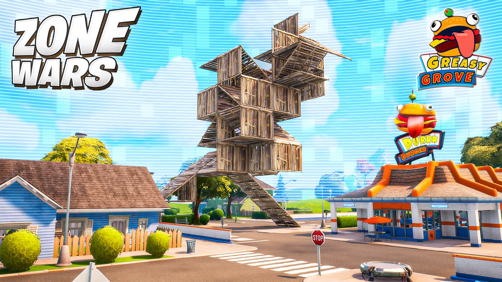 Greasy Zone Wars 🍔 [ aresteam ] – Fortnite Creative Map Code