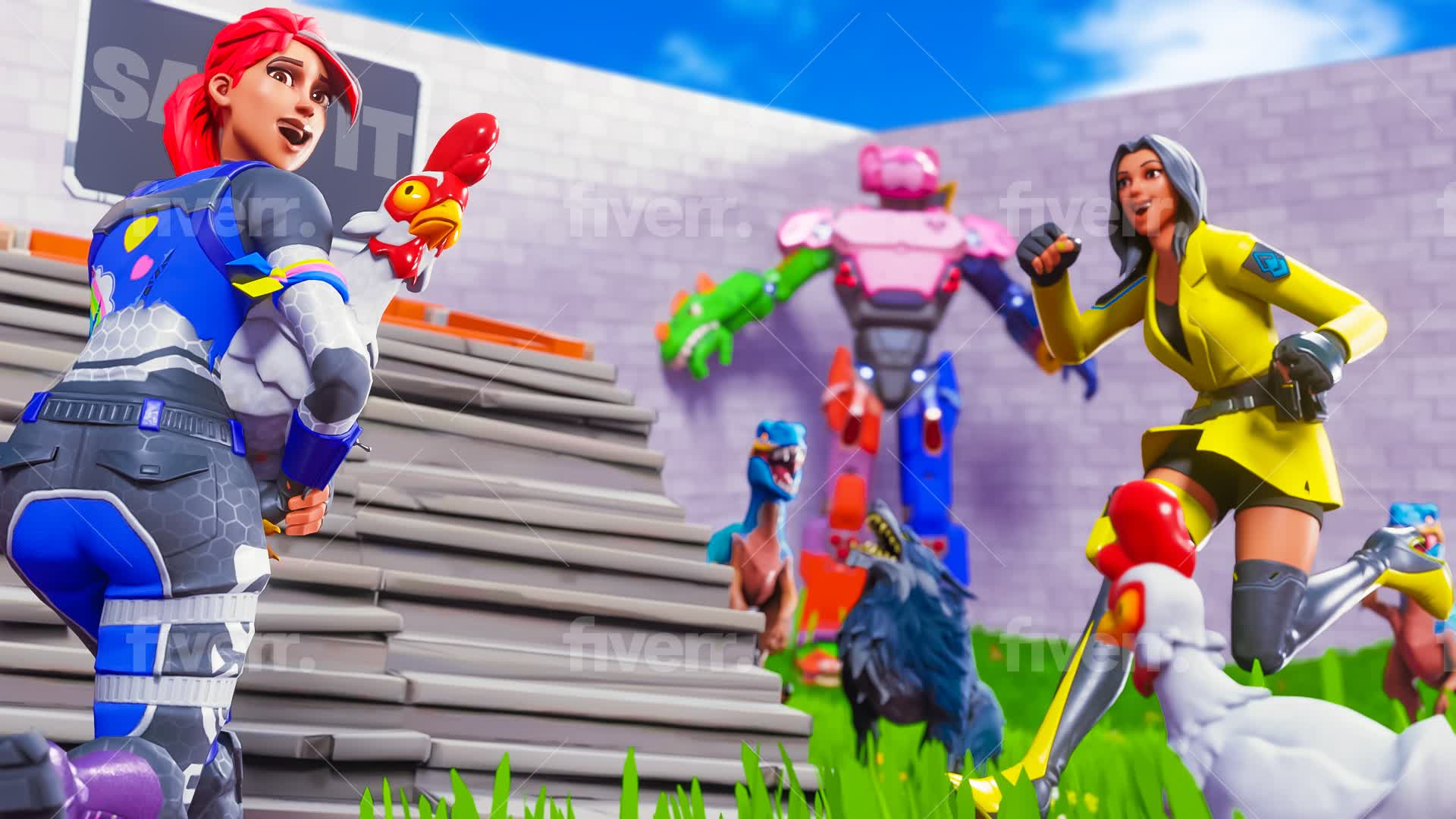 Chick-A-Pow 2 [ spectre_dtm ] – Fortnite Creative Map Code