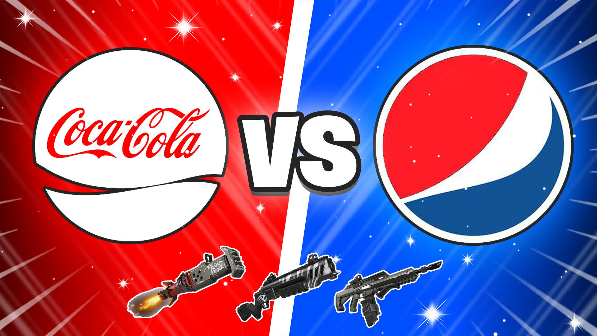 🔵PEPSI VS COLA🔴 [ emaer_isof ] – Fortnite Creative Map Code