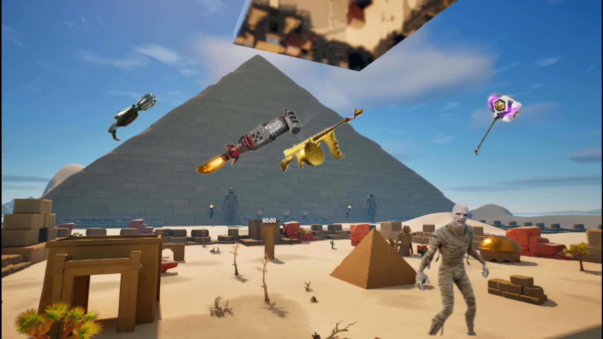 Desert Pharaoh's FFA [ real-g ] – Fortnite Creative Map Code