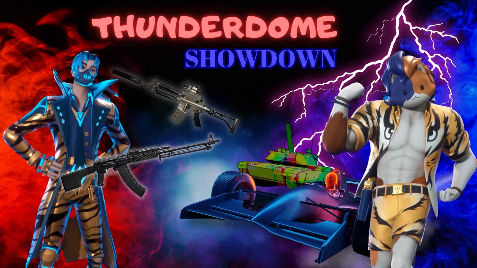 Thunderdome Showdown [ blue_knight ] – Fortnite Creative Map Code