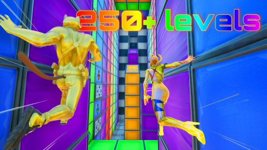 CRAZYY 250+ DEATHRUN! 😳 [ beep ] – Fortnite Creative Map Code