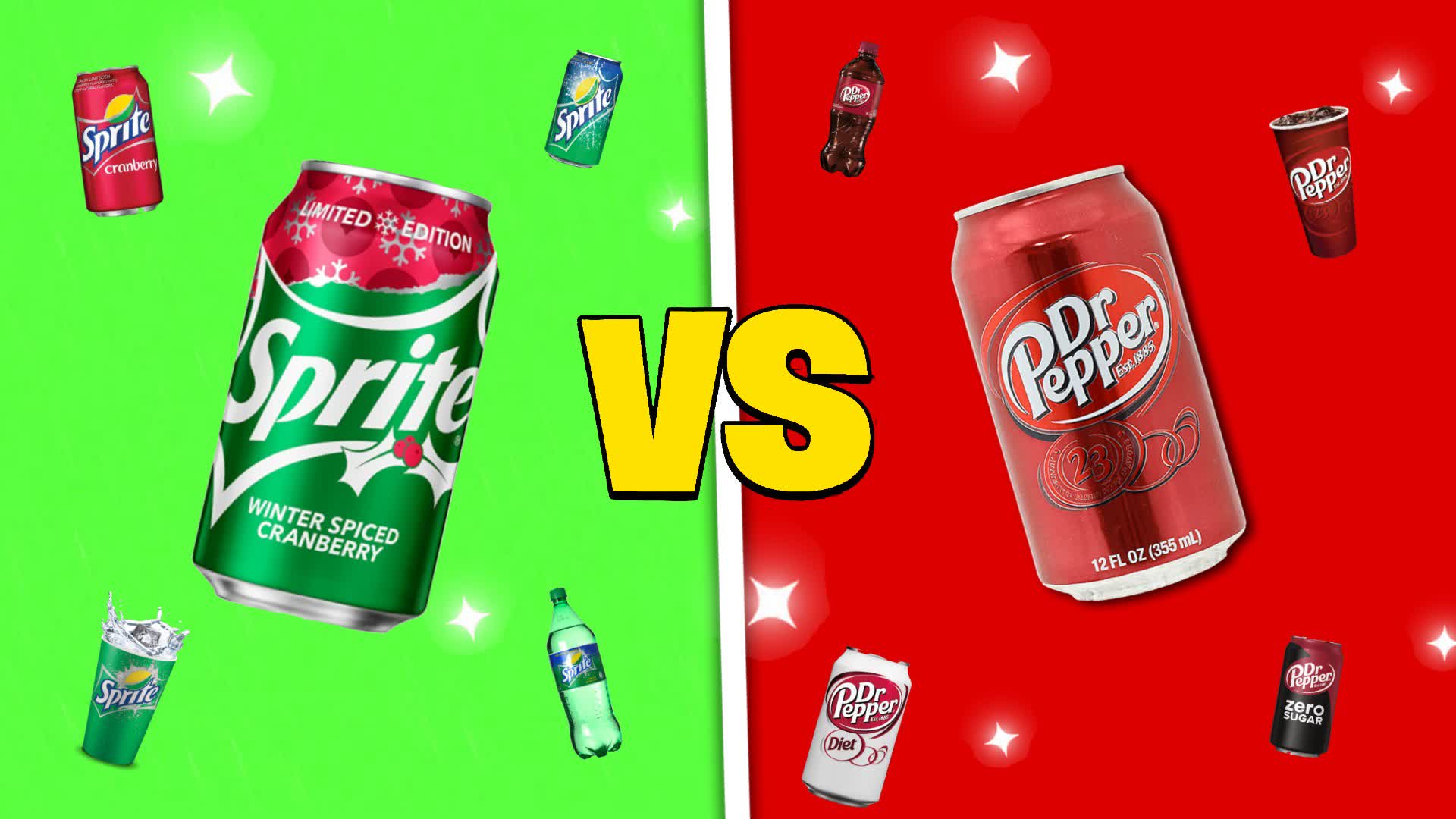 🥤 SPRITE CRANBERRY VS DR PEPPER [ el3ktro ] – Fortnite Creative Map Code