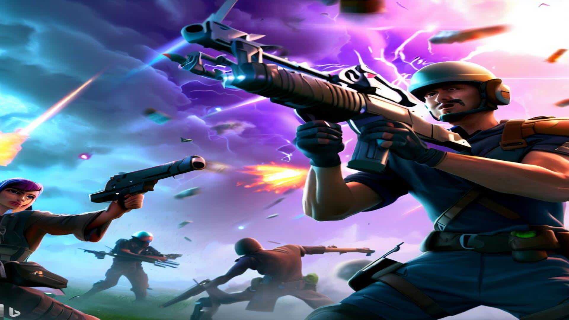 TEAM WAR WITH GUARD BOTS AND RESPAWN [ minpe ] – Fortnite Creative Map Code