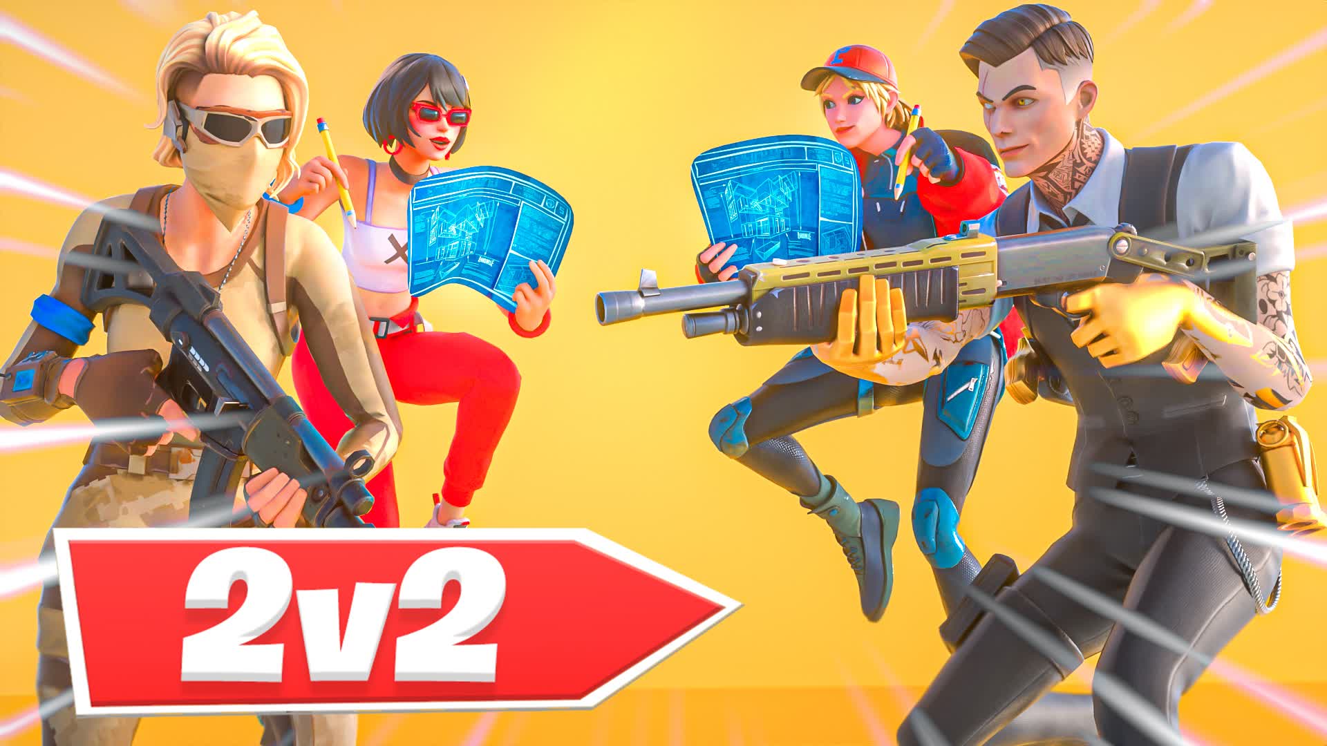 Premium Piece Control 2v2 [ unixomaps ] – Fortnite Creative Map Code