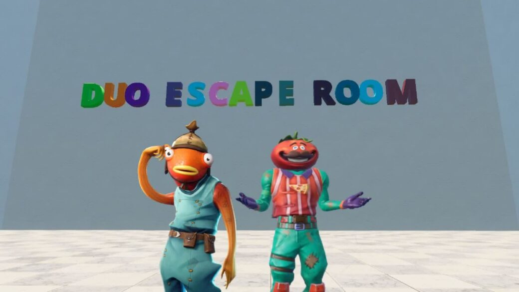 🏃‍♂️ Duo Escape Room 🧠 [ moe.b ] – Fortnite Creative Map Code