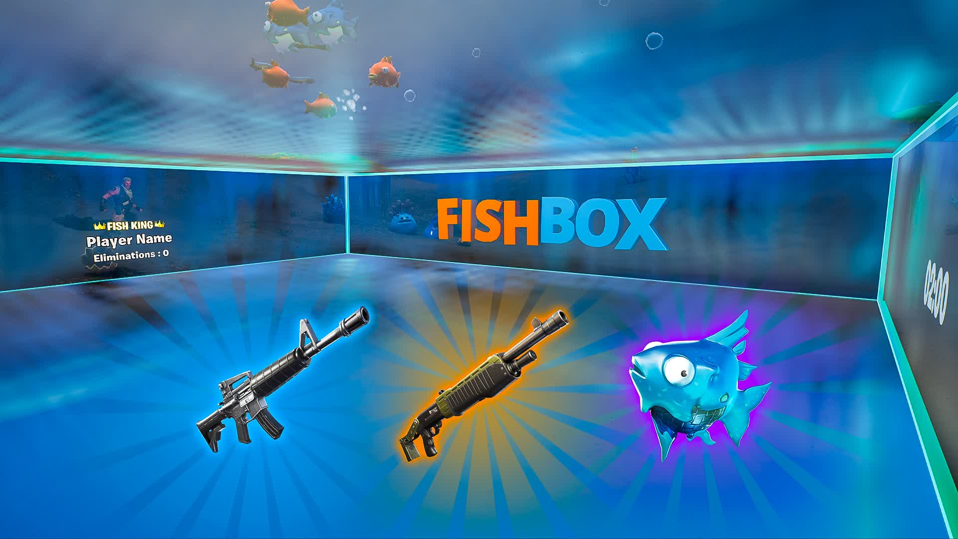 🐠 FISHBOX PVP 📦 [ vmant ] – Fortnite Creative Map Code