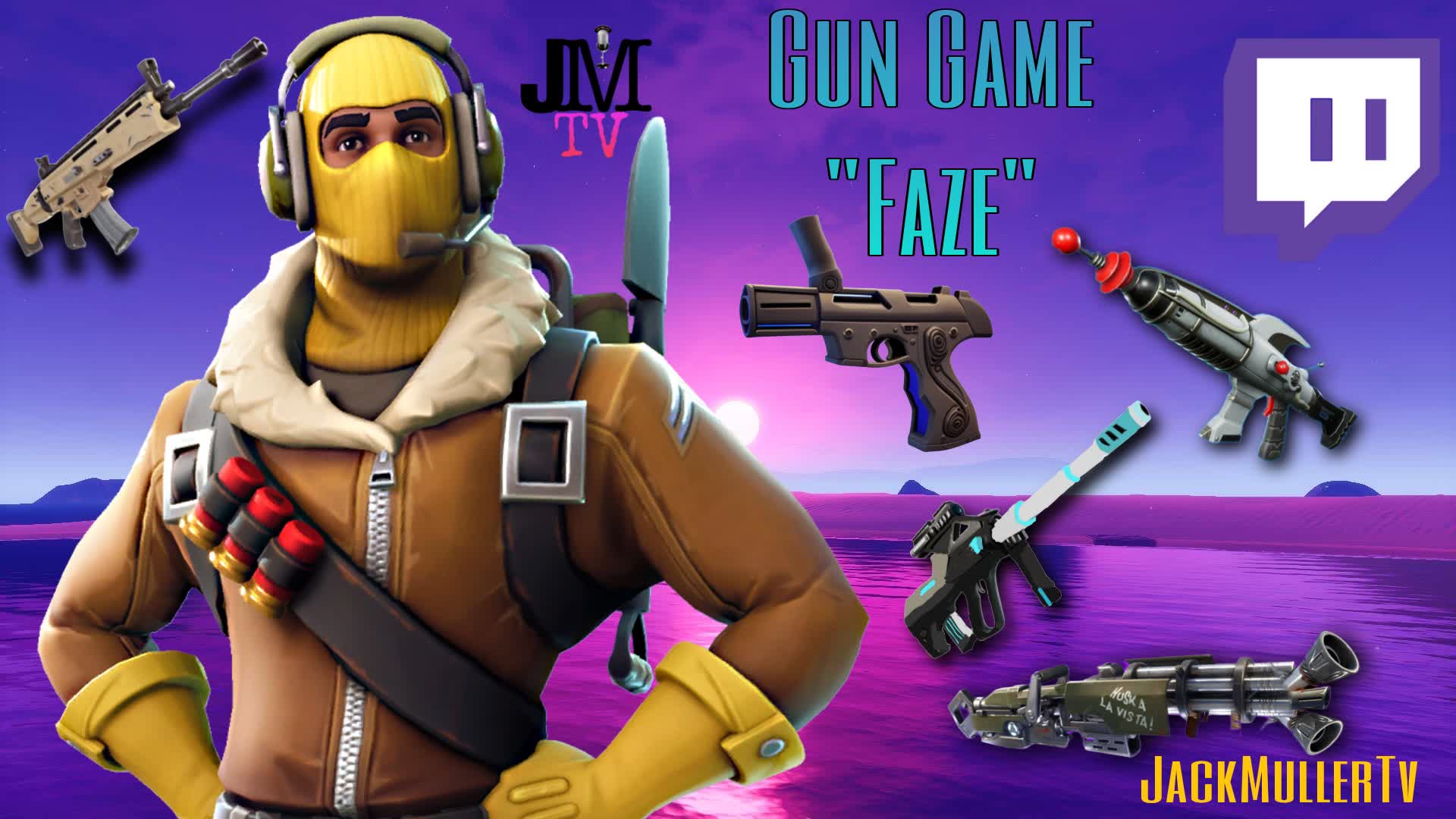 Gun Game "Faze" By Tincho And JackMuller [ jackmullertv ] – Fortnite ...