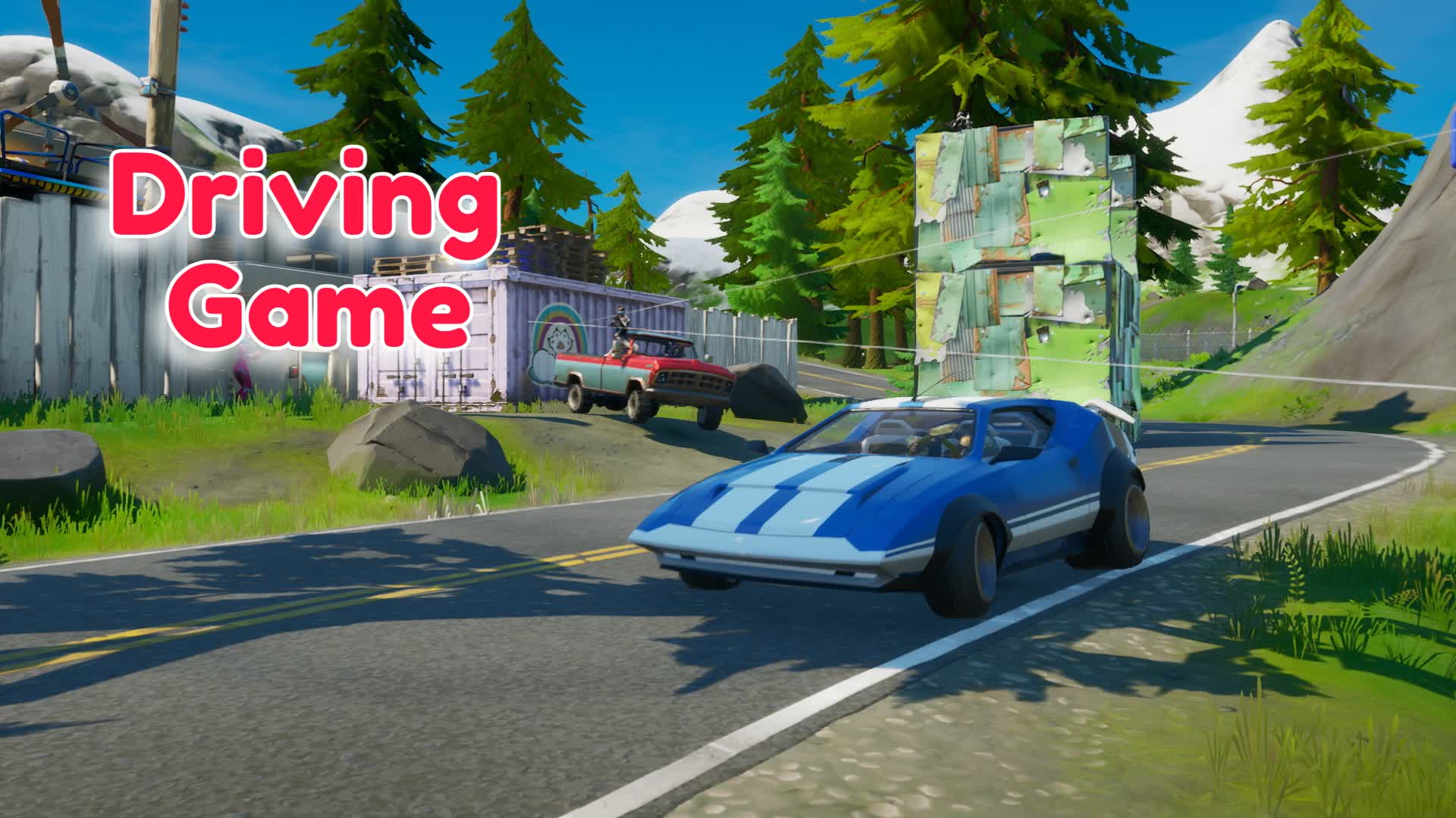 Driving Game [ kasee ] – Fortnite Creative Map Code