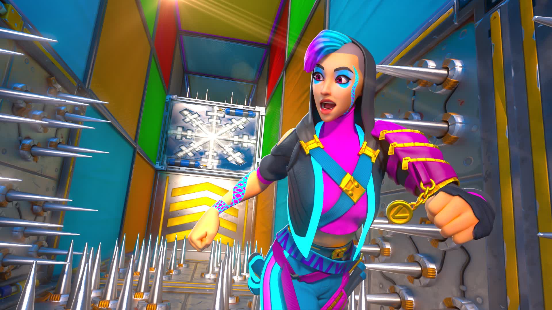 500 LEVELS COLOR DEATHRUN [ pyrox ] – Fortnite Creative Map Code