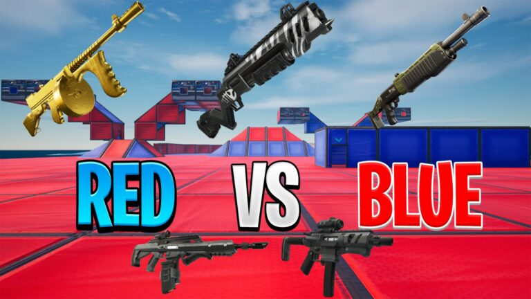 😱ULTIMATE MYTHIC🥵RED VS BLUE🥶 [ albip ] – Fortnite Creative Map Code