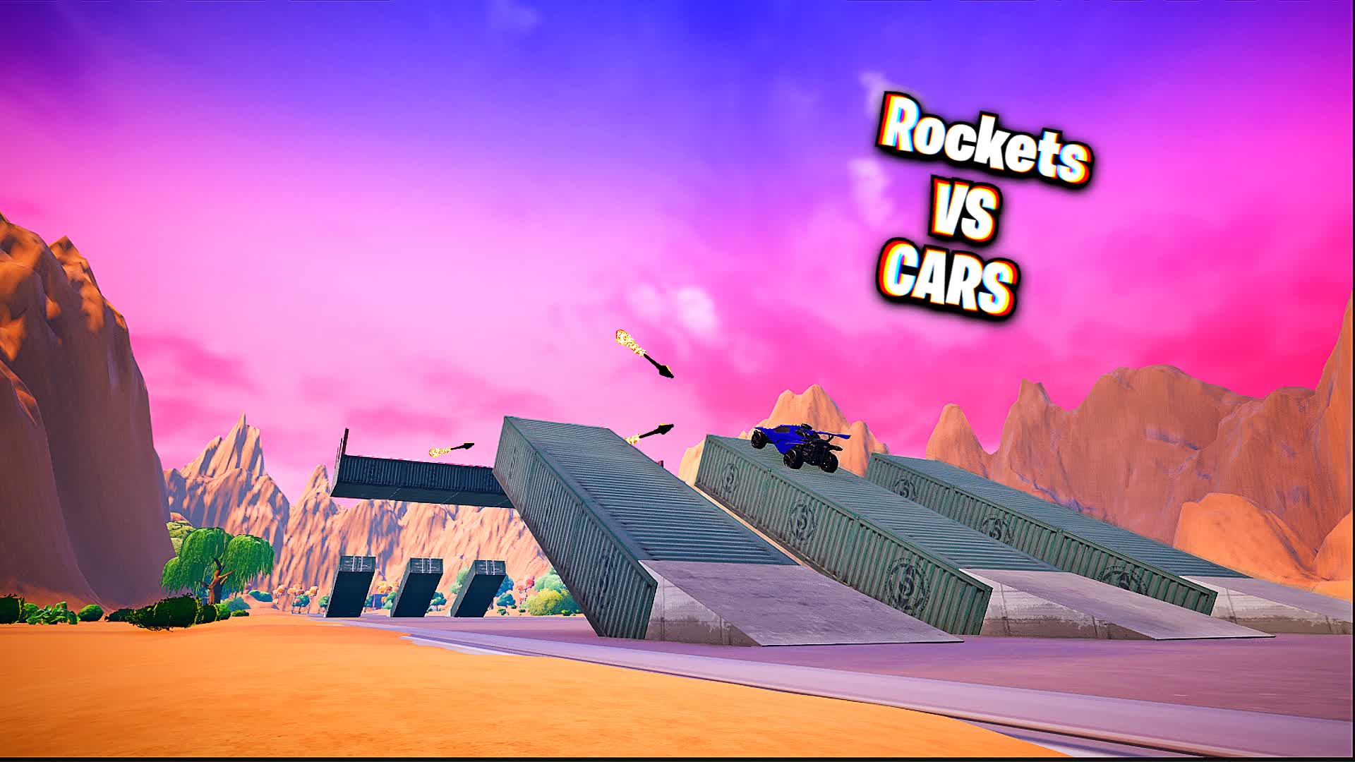 ROCKET 💥VS CAR🏎 SANDYHILLS AIRFIELD!🏜 [ hipey ] – Fortnite Creative Map ...