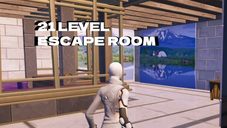 21 LVL ESCAPE ROOM [ goddskiess ] – Fortnite Creative Map Code