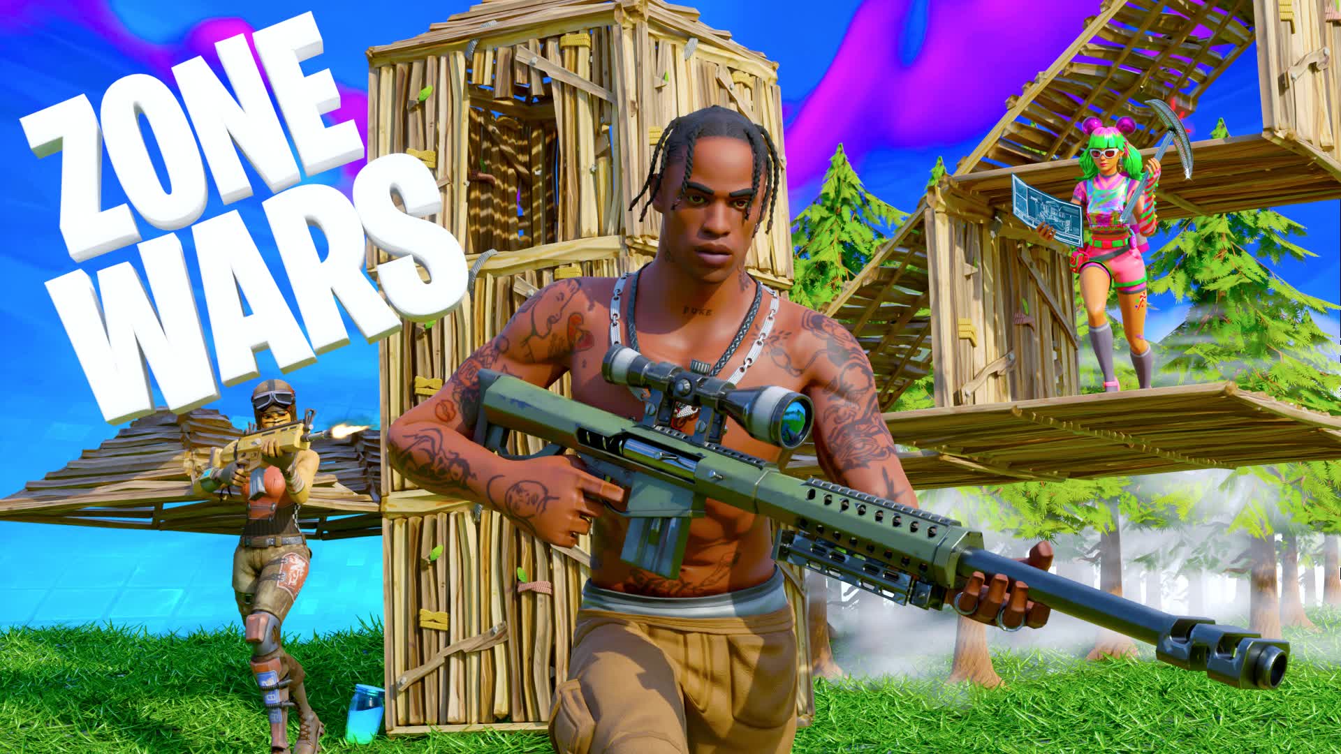 Zone Wars New Weapons [ ferjusyt ] – Fortnite Creative Map Code