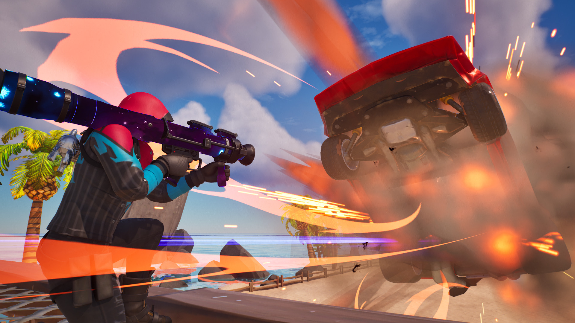 Tropical Rockets vs Cars! [ FalconStrikeFilms ] – Fortnite Creative Map ...