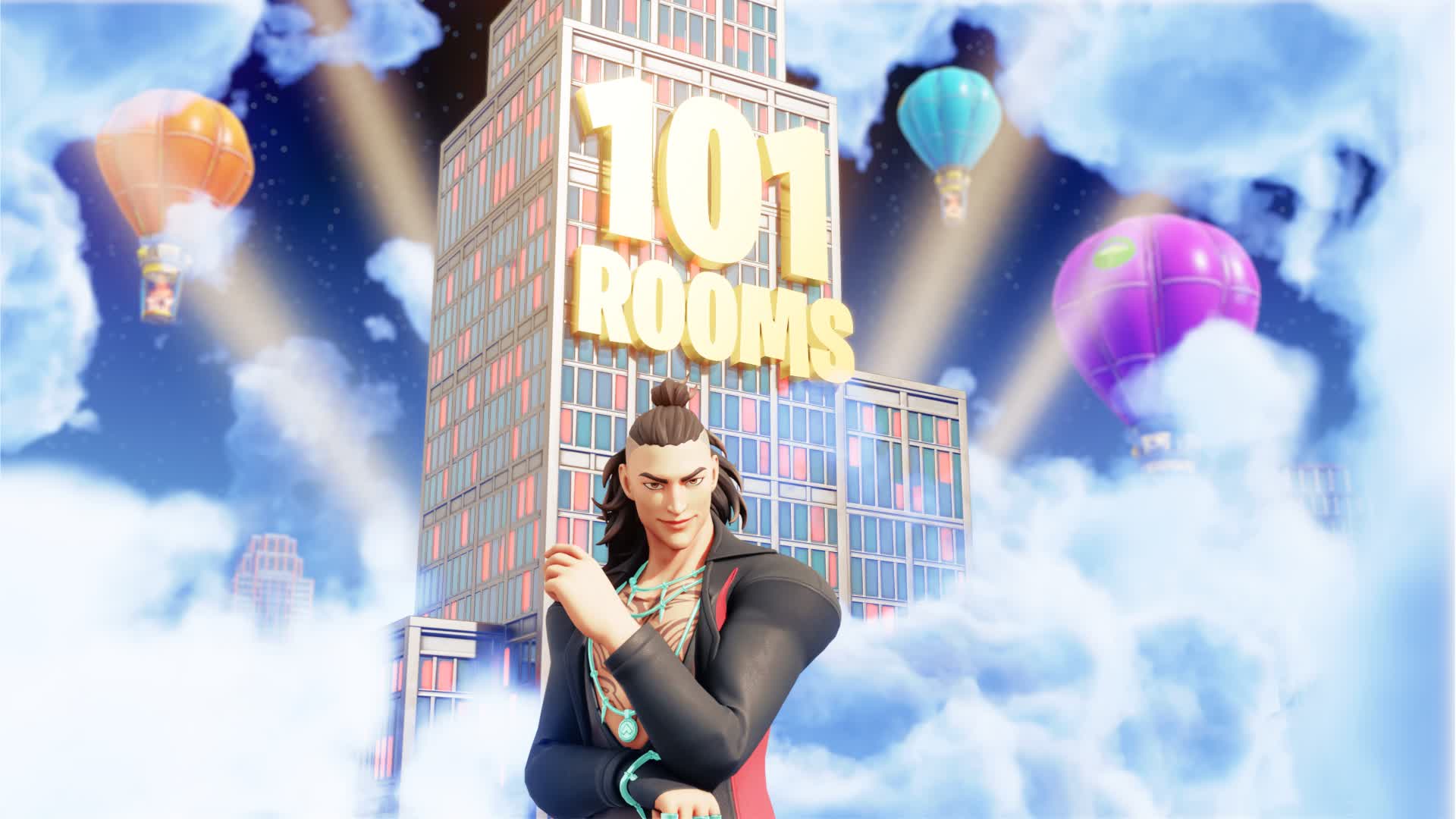 101 Rooms [ TREE FITTYY ] – Fortnite Creative Map Code