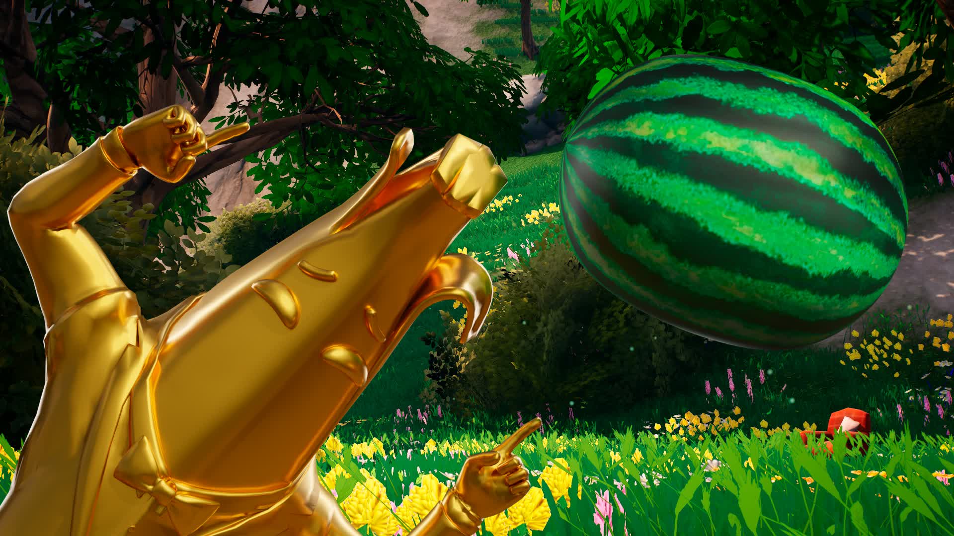 🍉 SPINNING WATERMELON 🍉 [ opgng ] – Fortnite Creative Map Code