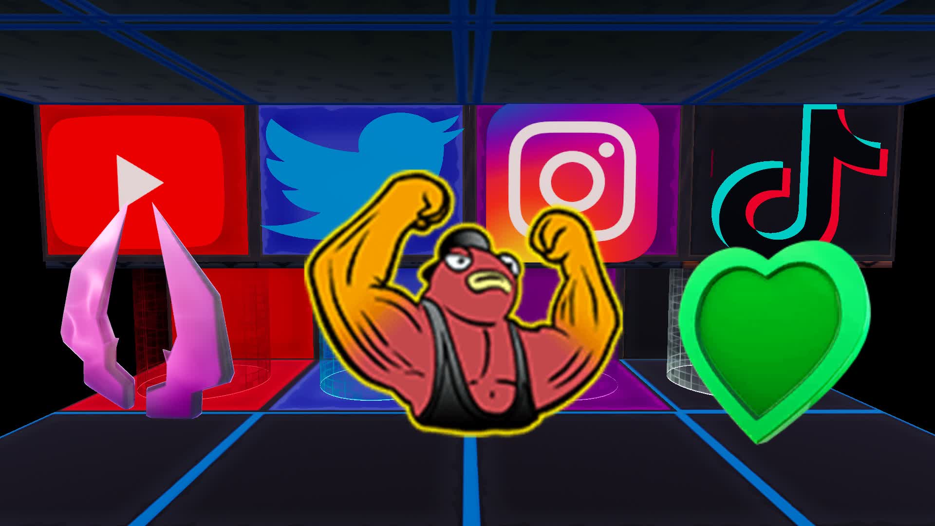 HEROS Social ZONE WARS📱 [ you_should ] – Fortnite Creative Map Code