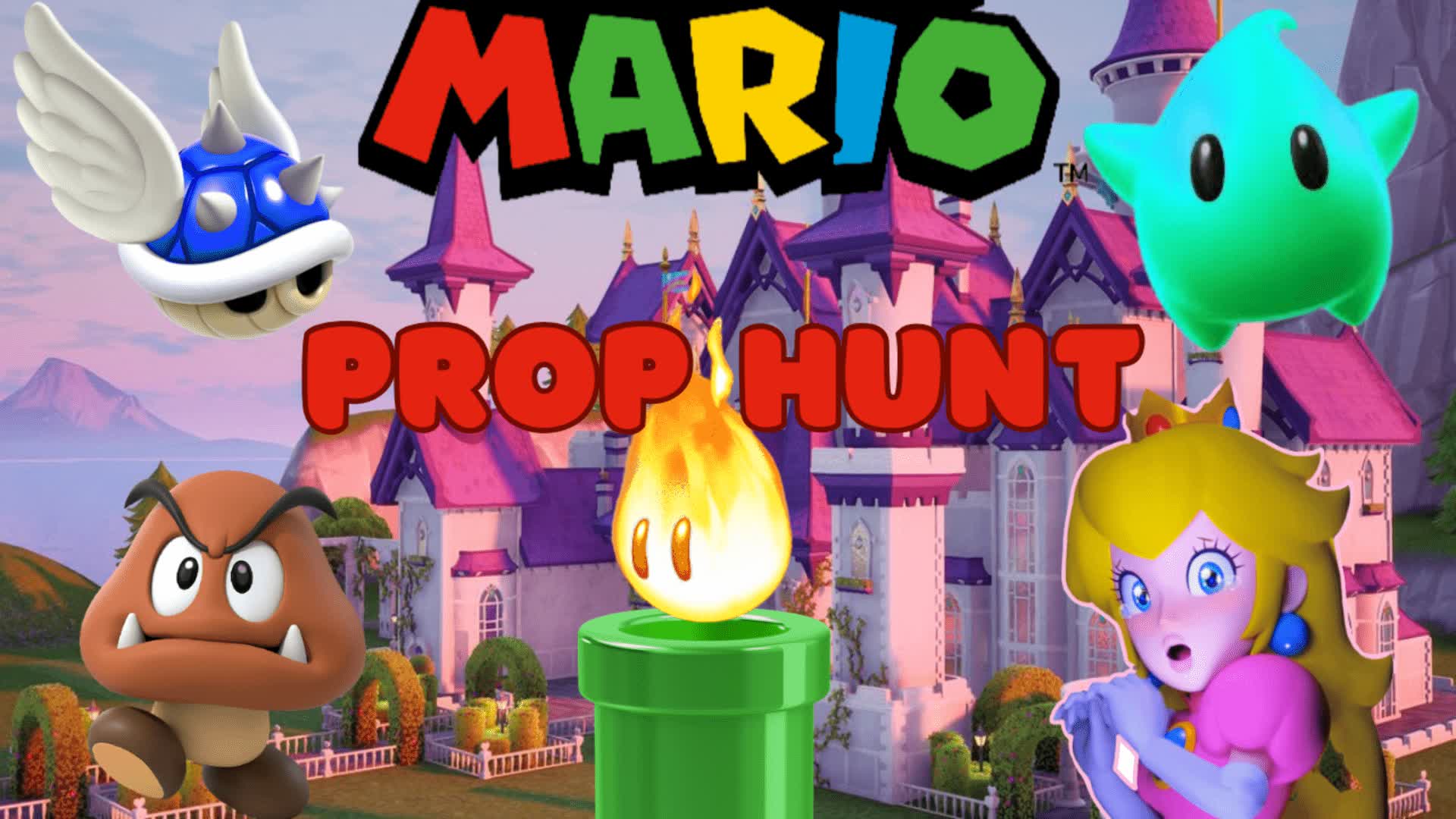MARIO PROP HUNT [ stroh-time ] – Fortnite Creative Map Code
