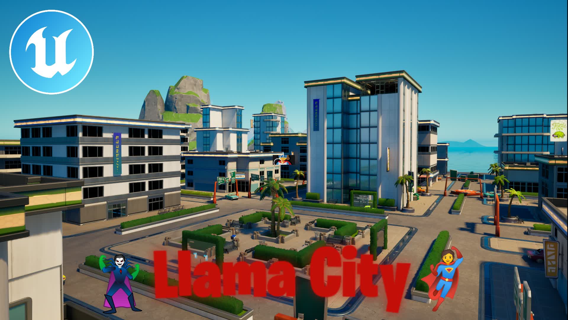 Llama City (2.0) [ floopyflumper ] – Fortnite Creative Map Code